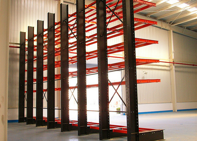 Single Sided Cantilever Storage Racks 1500MM Max. Arm Length For ...