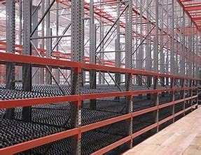 1500kg Dynamic Pallet Gravity Racking System non automatic